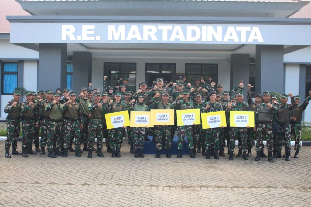 Jalin Kekompakan dan Tingkatkan Semangat Kerja, Prajurit Satdik – 2 ...